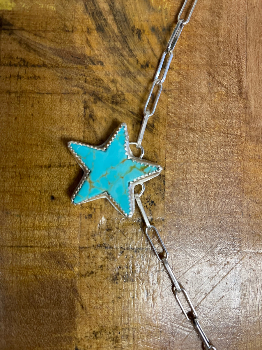 Turquoise Star Necklace – Wandering Vaquera Turquoise
