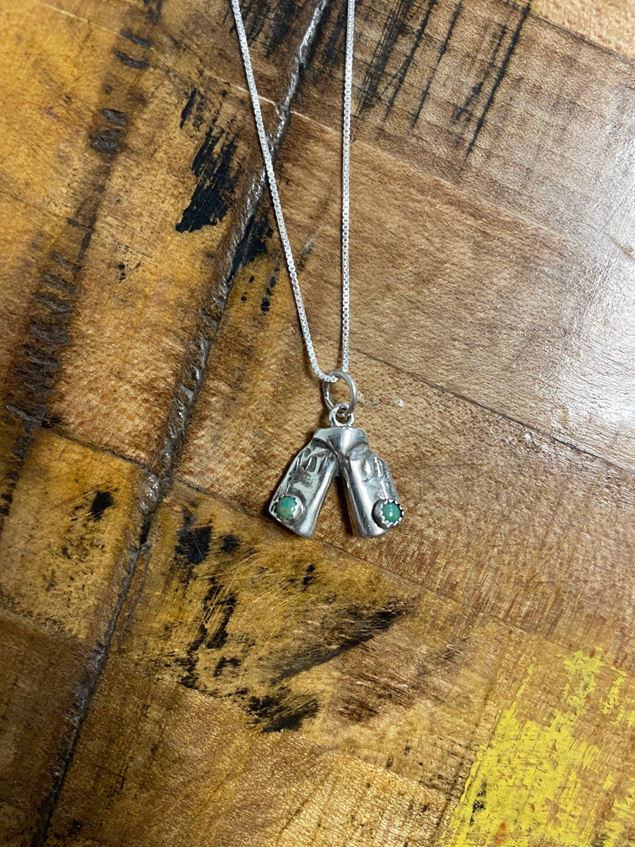 Chaps Necklace – Wandering Vaquera Turquoise