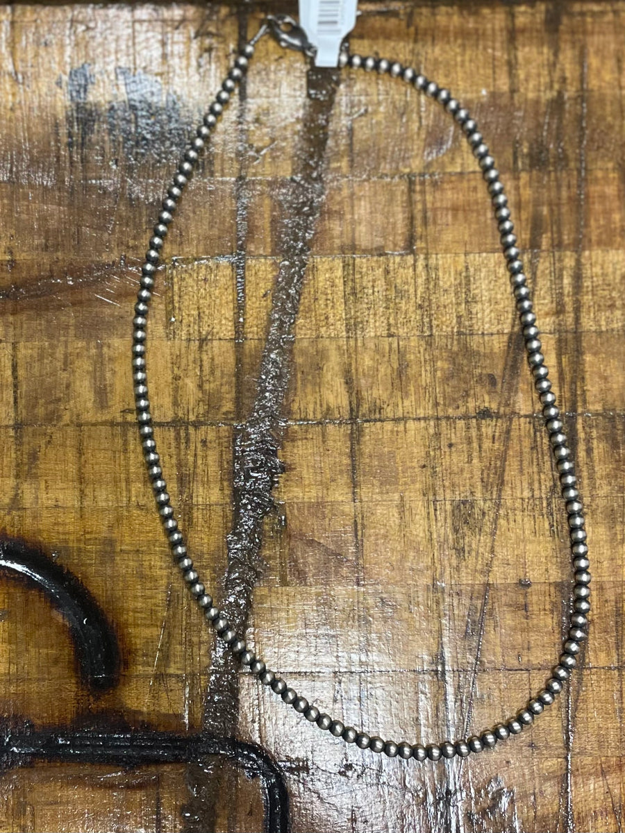 Navajo Pearl Necklace – Wandering Vaquera Turquoise